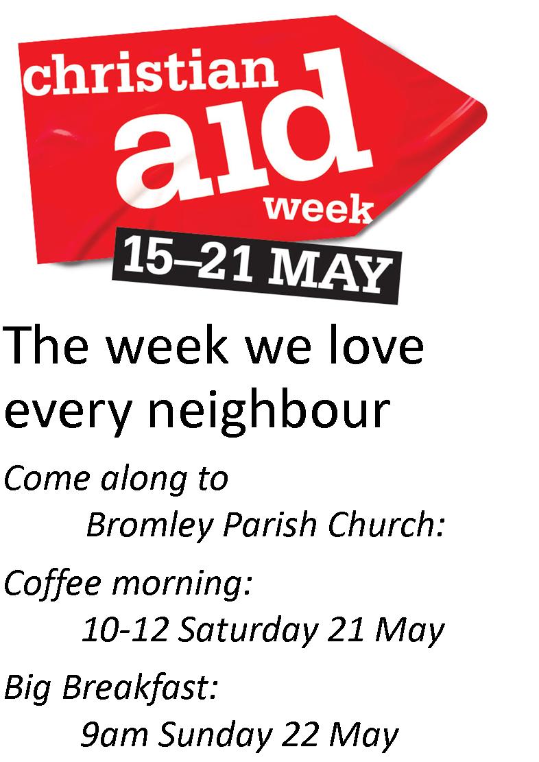 Christian Aid Week 2016: 15-22 May | Bromley Parish Church